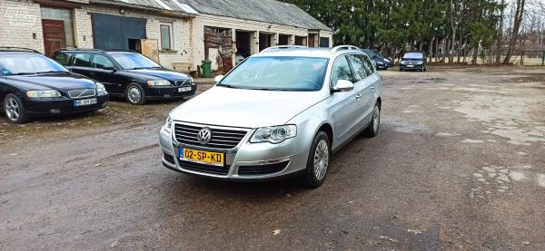 Pelēks Volkswagen Passat 2006 Širvintos, ar dzinēja tilpumu 2.00 L un nobraukumu 289 tūkst. km par 2850 €, foto 1 vietnē AUTOMOTO.COM.LV