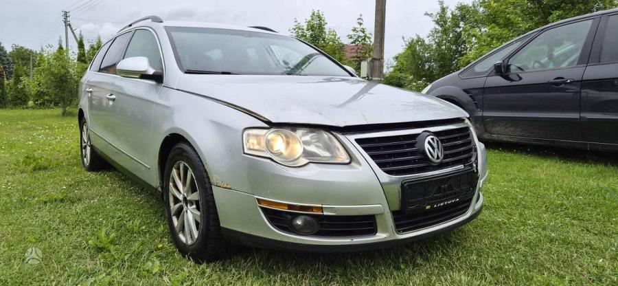 Grey Volkswagen Passat 2006 in Jonava, with an engine capacity of 2.00 L and mileage of 397 thousand km for 600 €, photo 1 on AUTOMOTO.COM.LV