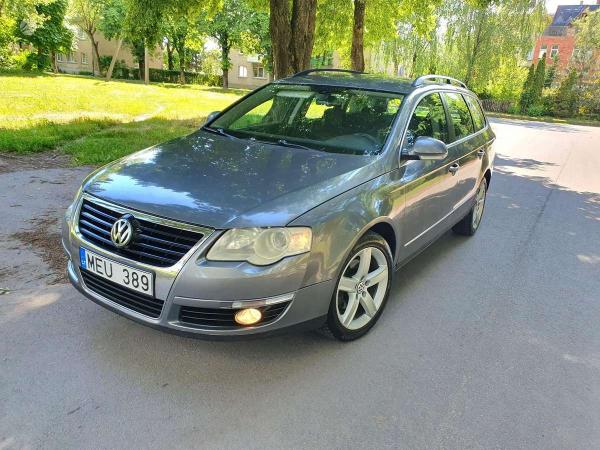 Pelēks Volkswagen Passat 2006 Vilkaviškis, ar dzinēja tilpumu 2.00 L un nobraukumu 400 tūkst. km par 1450 €, foto 1 vietnē AUTOMOTO.COM.LV