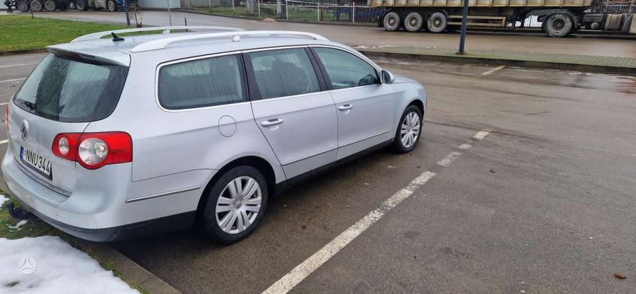 Grey Volkswagen Passat 2006 in Marijampole, with an engine capacity of 2.00 L and mileage of 340 thousand km for 1000 €, photo 5 on AUTOMOTO.COM.LV