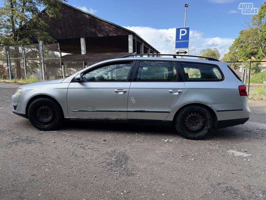 Grey Volkswagen Passat 2006 in Alytus, with an engine capacity of 2.00 L and mileage of 444 thousand km for 550 €, photo 3 on AUTOMOTO.COM.LV