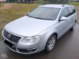 Pelēks Volkswagen Passat 2007 Viļņa, ar dzinēja tilpumu 2.00 L un nobraukumu 345 tūkst. km par 2350 €, foto  vietnē AUTOMOTO.COM.LV