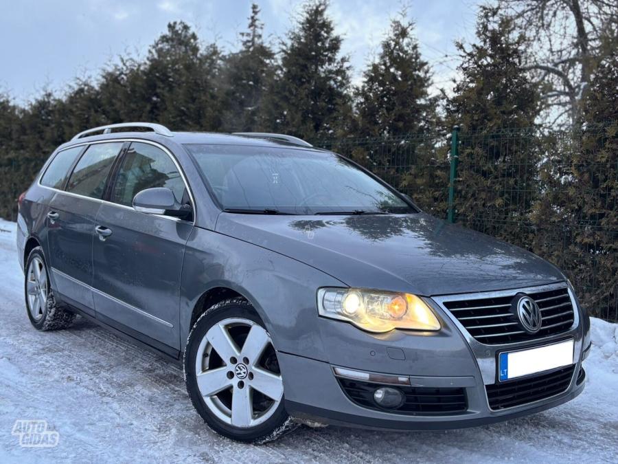 Grey Volkswagen Passat 2007 in Kaunas, with an engine capacity of 2.00 L and mileage of 330 thousand km for 1950 €, photo 1 on AUTOMOTO.COM.LV