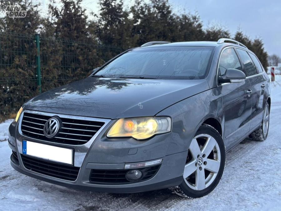 Grey Volkswagen Passat 2007 in Kaunas, with an engine capacity of 2.00 L and mileage of 330 thousand km for 1950 €, photo 6 on AUTOMOTO.COM.LV