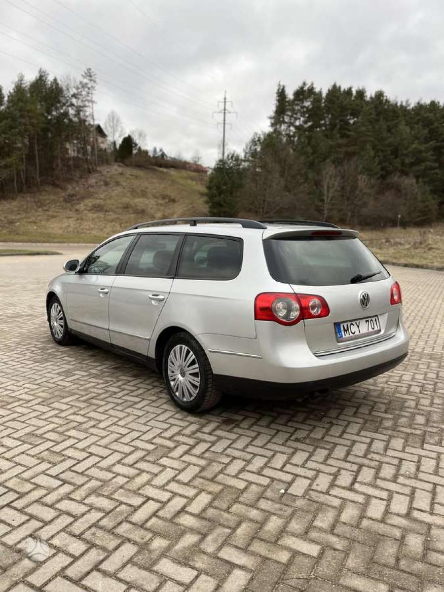 Grey Volkswagen Passat 2007 in Vilnius, with an engine capacity of 2.00 L and mileage of 410 thousand km for 2000 €, photo 3 on AUTOMOTO.COM.LV