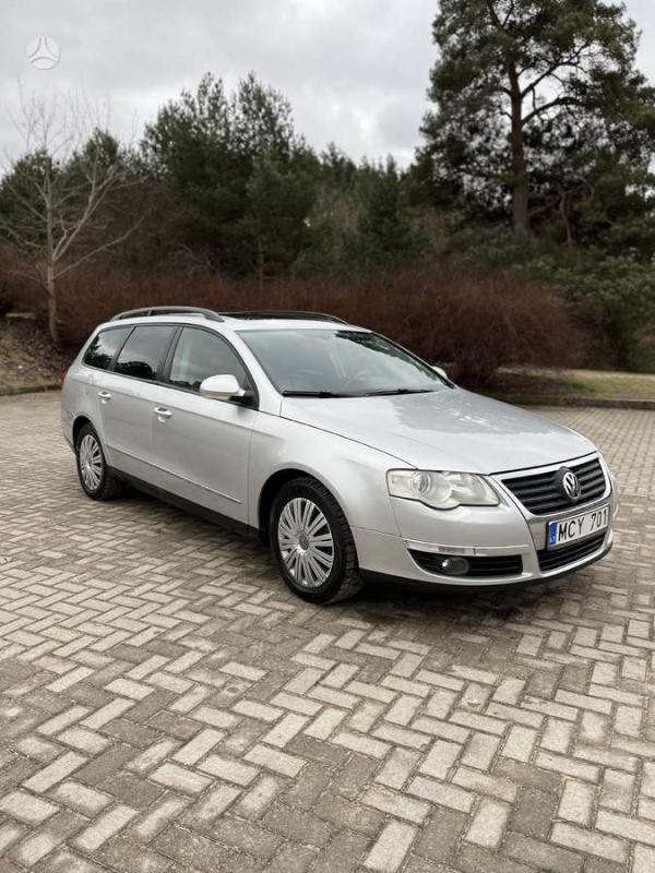 Pelēks Volkswagen Passat 2007 Viļņa, ar dzinēja tilpumu 2.00 L un nobraukumu 410 tūkst. km par 2000 €, foto 6 vietnē AUTOMOTO.COM.LV