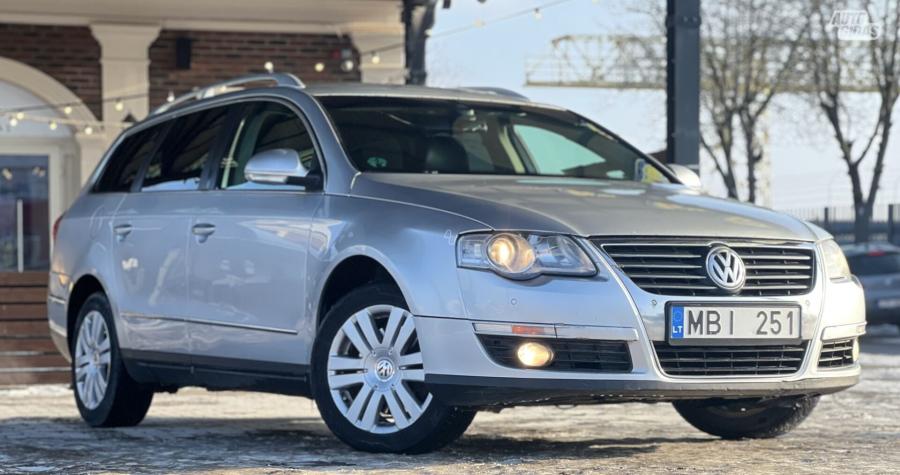Grey Volkswagen Passat 2007 in Kaunas, with an engine capacity of 2.00 L and mileage of 222 thousand km for 2150 €, photo 3 on AUTOMOTO.COM.LV