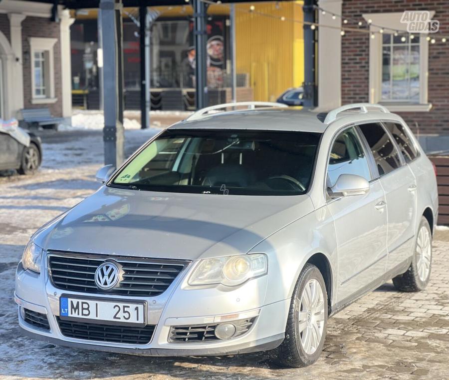 Grey Volkswagen Passat 2007 in Kaunas, with an engine capacity of 2.00 L and mileage of 222 thousand km for 2150 €, photo 7 on AUTOMOTO.COM.LV