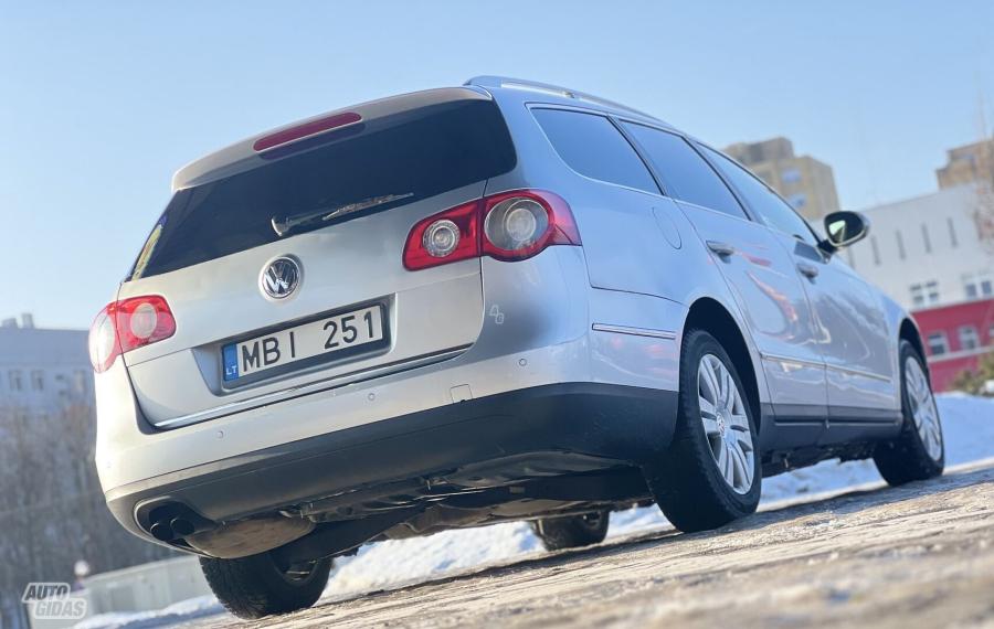 Grey Volkswagen Passat 2007 in Kaunas, with an engine capacity of 2.00 L and mileage of 222 thousand km for 2150 €, photo 11 on AUTOMOTO.COM.LV