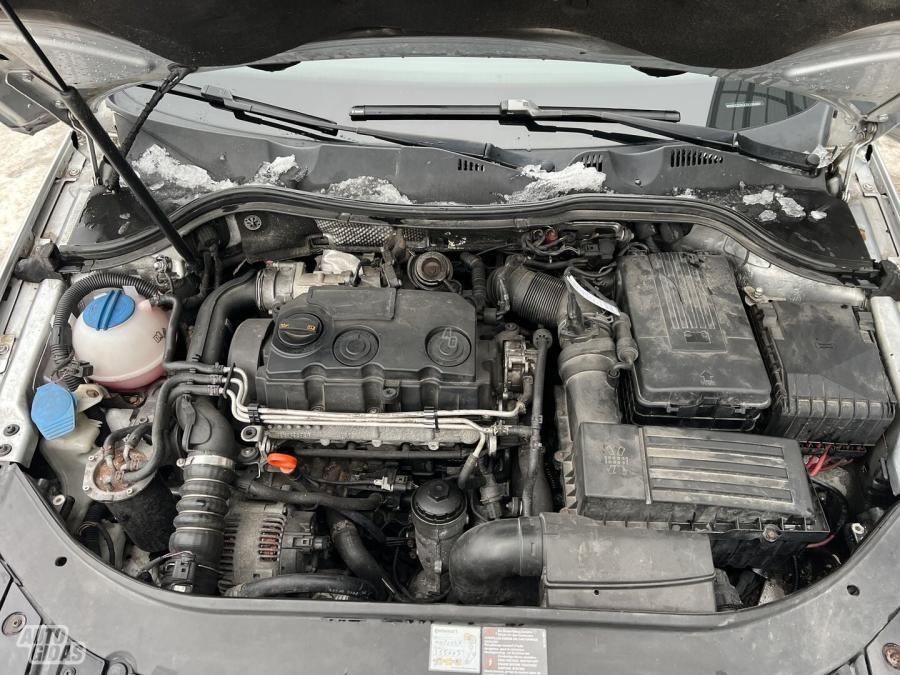 Grey Volkswagen Passat 2007 in Kaunas, with an engine capacity of 2.00 L and mileage of 370 thousand km for 2500 €, photo 5 on AUTOMOTO.COM.LV