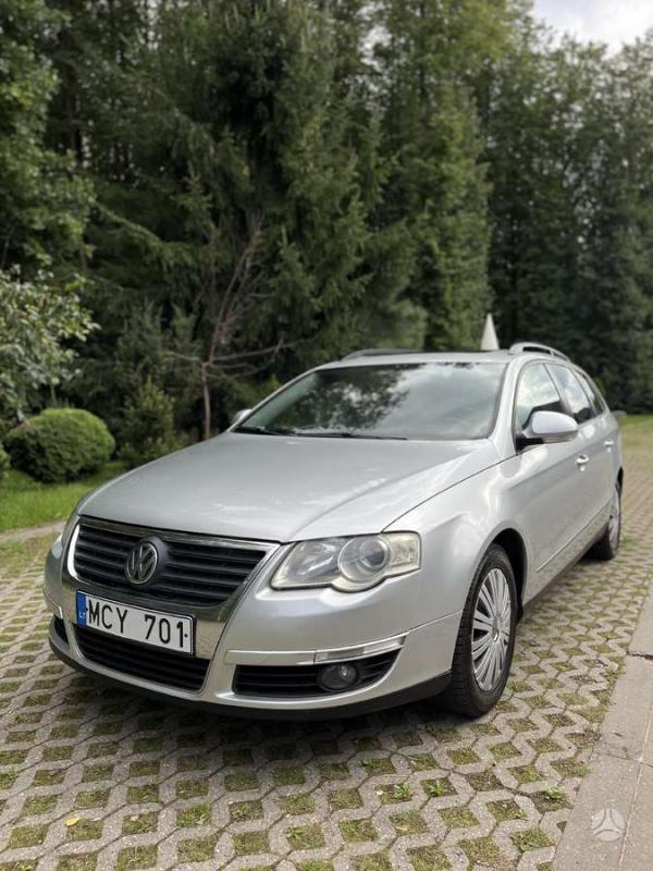 Pelēks Volkswagen Passat 2007 Viļņa, ar dzinēja tilpumu 2.00 L un nobraukumu 346 tūkst. km par 1500 €, foto 1 vietnē AUTOMOTO.COM.LV