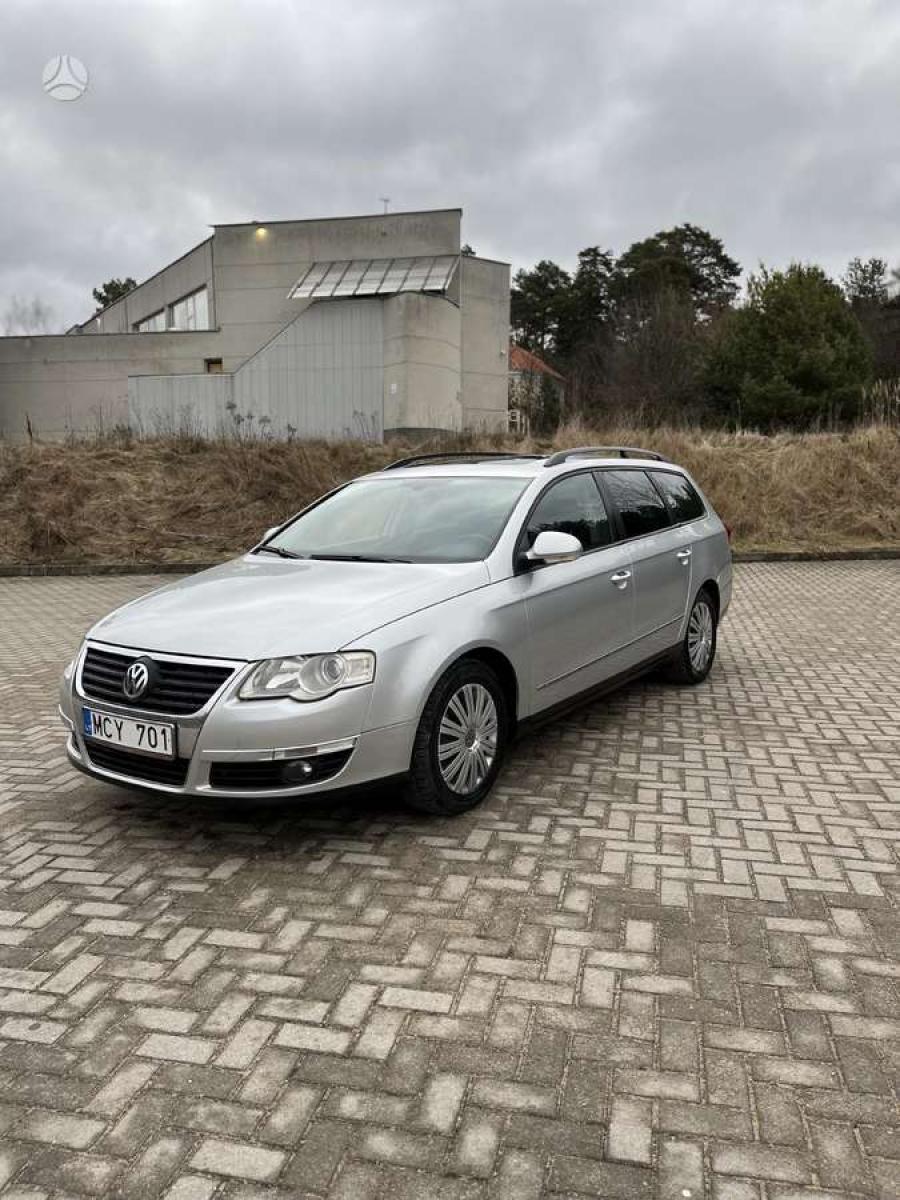Pelēks Volkswagen Passat 2007 Viļņa, ar dzinēja tilpumu 2.00 L un nobraukumu 395 tūkst. km par 1500 €, foto 2 vietnē AUTOMOTO.COM.LV