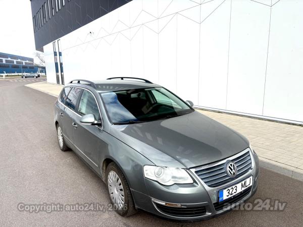 Grey Volkswagen Passat 2007 in Tallinn, with an engine capacity of 2.00 L and mileage of 324 thousand km for 1699 €, photo 1 on AUTOMOTO.COM.LV