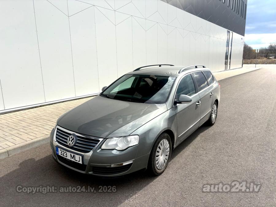 Grey Volkswagen Passat 2007 in Tallinn, with an engine capacity of 2.00 L and mileage of 324 thousand km for 1699 €, photo 4 on AUTOMOTO.COM.LV