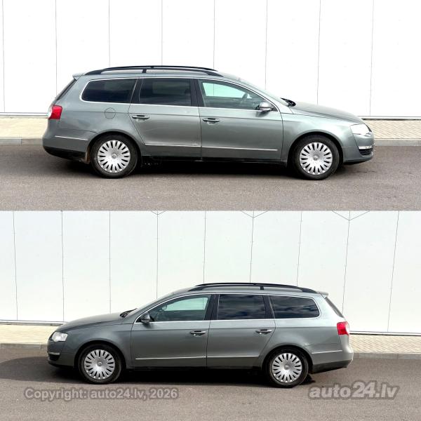 Grey Volkswagen Passat 2007 in Tallinn, with an engine capacity of 2.00 L and mileage of 324 thousand km for 1699 €, photo 5 on AUTOMOTO.COM.LV