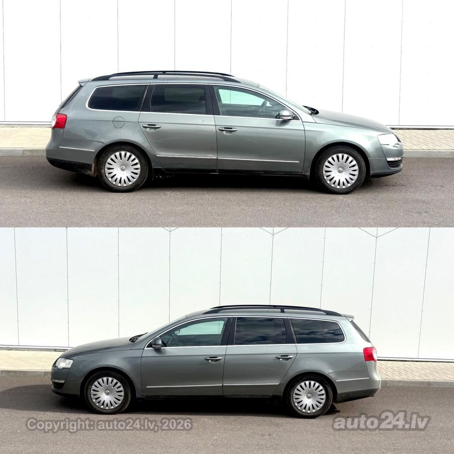 Grey Volkswagen Passat 2007 in Tallinn, with an engine capacity of 2.00 L and mileage of 324 thousand km for 1699 €, photo 6 on AUTOMOTO.COM.LV