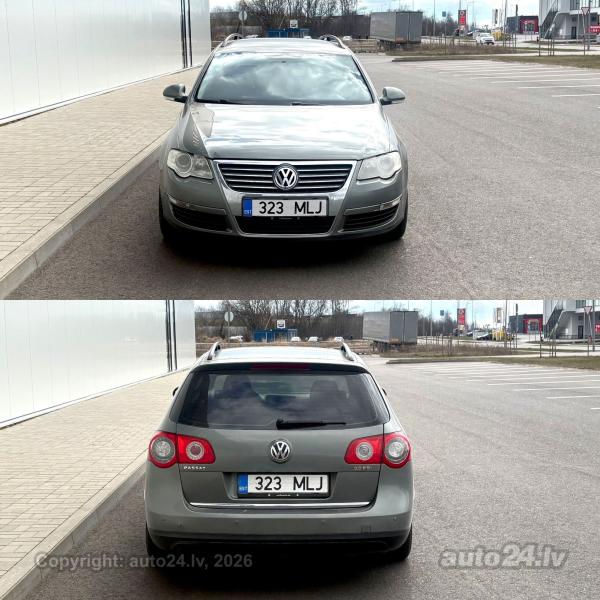 Grey Volkswagen Passat 2007 in Tallinn, with an engine capacity of 2.00 L and mileage of 324 thousand km for 1699 €, photo 6 on AUTOMOTO.COM.LV