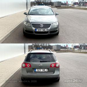 Grey Volkswagen Passat 2007 in Tallinn, with an engine capacity of 2.00 L and mileage of 324 thousand km for 1699 €, photo 7 on AUTOMOTO.COM.LV