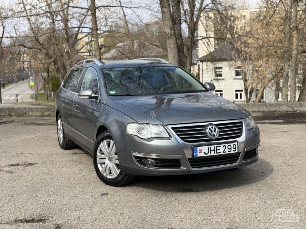 Grey Volkswagen Passat 2007 in Telschi, with an engine capacity of 2.00 L and mileage of 349 thousand km for 1650 €, photo 1 on AUTOMOTO.COM.LV