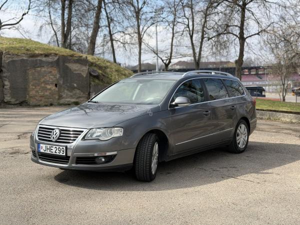Grey Volkswagen Passat 2007 in Telschi, with an engine capacity of 2.00 L and mileage of 349 thousand km for 1650 €, photo 3 on AUTOMOTO.COM.LV