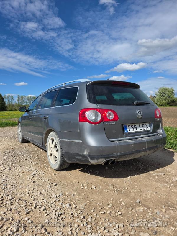 Pelēks Volkswagen Passat 2007 Tallina, ar dzinēja tilpumu 2.00 L un nobraukumu 287 tūkst. km par 1100 €, foto 3 vietnē AUTOMOTO.COM.LV