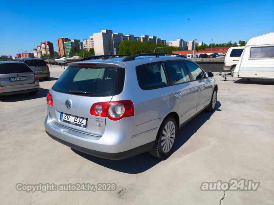 Grey Volkswagen Passat 2007 in Tallinn, with an engine capacity of 2.00 L and mileage of 310 thousand km for 2500 €, photo 3 on AUTOMOTO.COM.LV