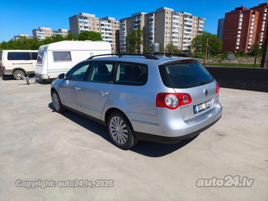 Grey Volkswagen Passat 2007 in Tallinn, with an engine capacity of 2.00 L and mileage of 310 thousand km for 2500 €, photo 4 on AUTOMOTO.COM.LV