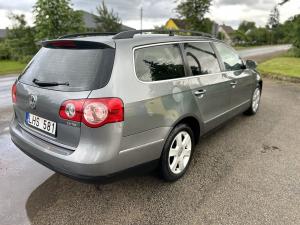 Grey Volkswagen Passat 2007 in Panevezys, with an engine capacity of 2.00 L and mileage of 307 thousand km for 1550 €, photo 6 on AUTOMOTO.COM.LV