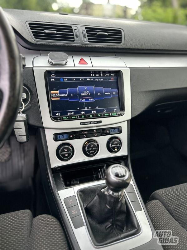 Grey Volkswagen Passat 2007 in Panevezys, with an engine capacity of 2.00 L and mileage of 307 thousand km for 1550 €, photo 10 on AUTOMOTO.COM.LV
