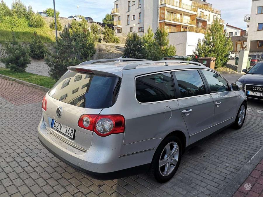 Pelēks Volkswagen Passat 2007 Klaipėda, ar dzinēja tilpumu 2.00 L un nobraukumu 355 tūkst. km par 1750 €, foto 1 vietnē AUTOMOTO.COM.LV