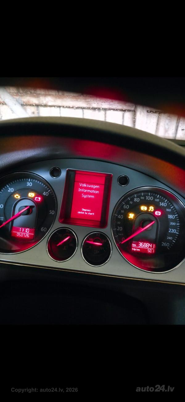 Pelēks Volkswagen Passat 2007 Elva, ar dzinēja tilpumu 2.00 L un nobraukumu 369 tūkst. km par 999 €, foto 9 vietnē AUTOMOTO.COM.LV