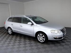 Grey Volkswagen Passat 2007 in Tallinn, with an engine capacity of 2.00 L and mileage of 339 thousand km for 1899 €, photo 9 on AUTOMOTO.COM.LV