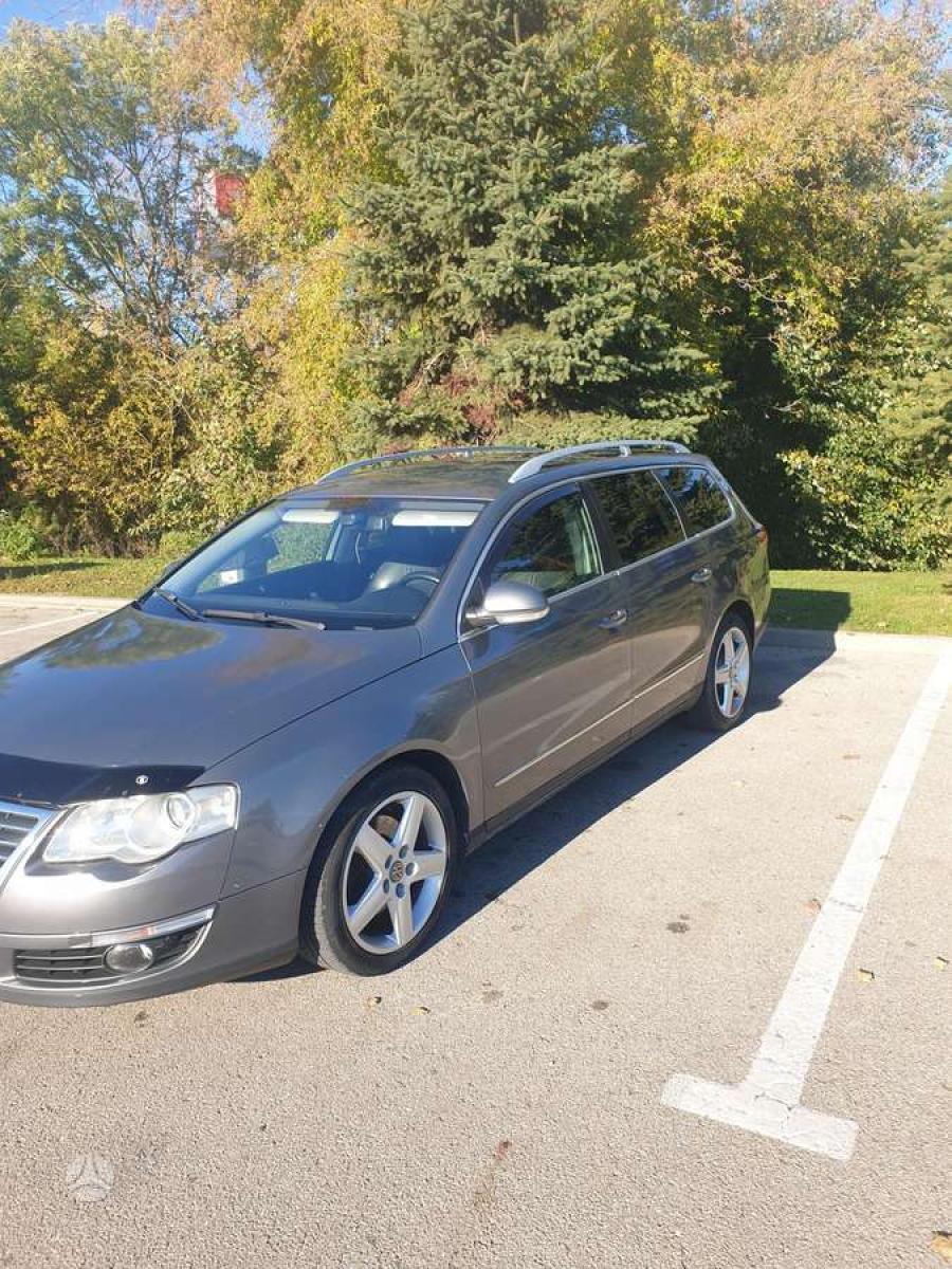 Grey Volkswagen Passat 2007 in Panevezys, with an engine capacity of 2.00 L and mileage of 0 thousand km for 1350 €, photo 3 on AUTOMOTO.COM.LV
