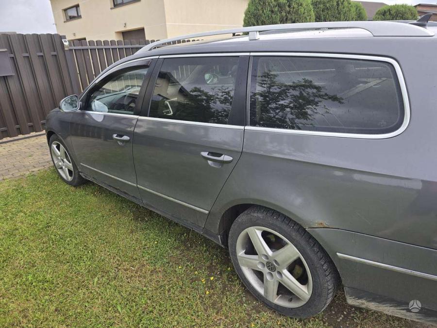 Grey Volkswagen Passat 2007 in Panevezys, with an engine capacity of 2.00 L and mileage of 0 thousand km for 1350 €, photo 14 on AUTOMOTO.COM.LV