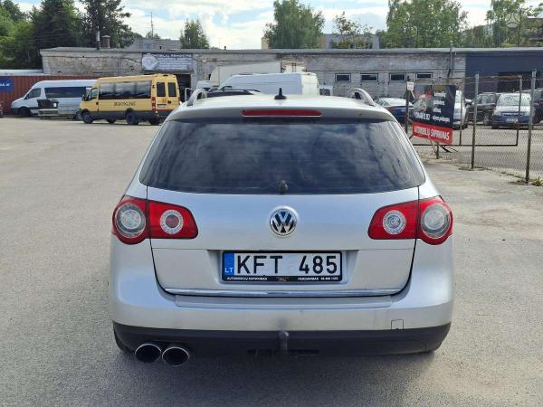 Grey Volkswagen Passat 2007 in Plunge, with an engine capacity of 1.97 L and mileage of 392 thousand km for 1650 €, photo 5 on AUTOMOTO.COM.LV