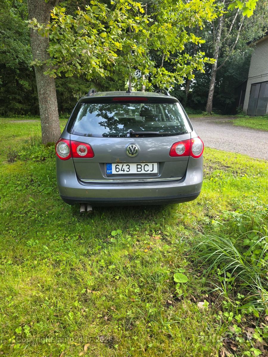 Pelēks Volkswagen Passat 2007 Saue, ar dzinēja tilpumu 2.00 L un nobraukumu 351 tūkst. km par 875 €, foto 3 vietnē AUTOMOTO.COM.LV
