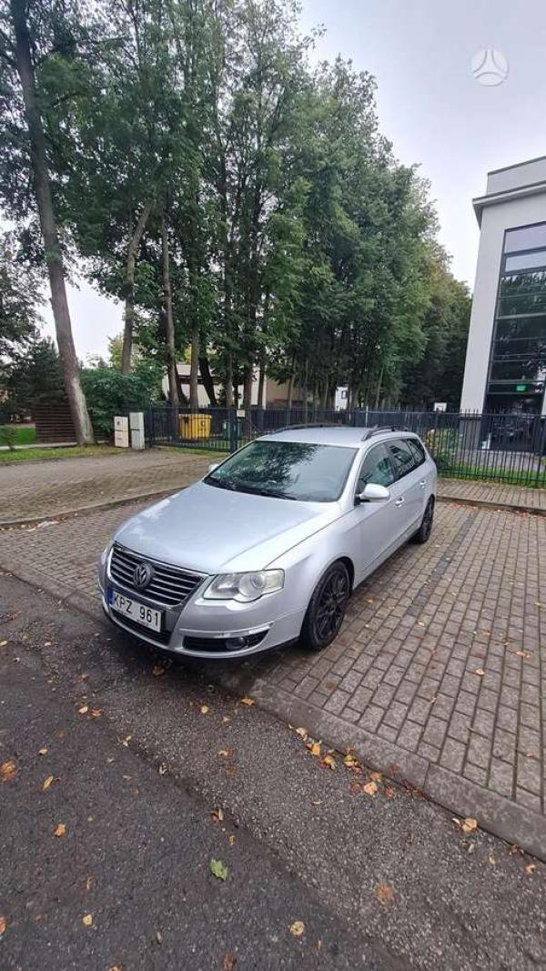 Grey Volkswagen Passat 2007 in Kaunas, with an engine capacity of 2.00 L and mileage of 368 thousand km for 2550 €, photo 11 on AUTOMOTO.COM.LV