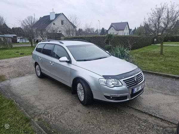 Pelēks Volkswagen Passat 2008 Jurbarkas, ar dzinēja tilpumu 1.90 L un nobraukumu 280 tūkst. km par 1850 €, foto 1 vietnē AUTOMOTO.COM.LV