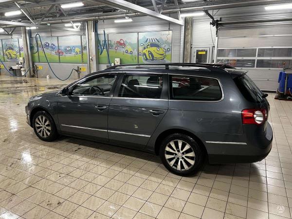 Grey Volkswagen Passat 2008 in Vilnius, with an engine capacity of 1.90 L and mileage of 389 thousand km for 1950 €, photo 7 on AUTOMOTO.COM.LV