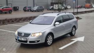 Pelēks Volkswagen Passat 2008 Viļņa, ar dzinēja tilpumu 1.97 L un nobraukumu 309 tūkst. km par 2000 €, foto  vietnē AUTOMOTO.COM.LV