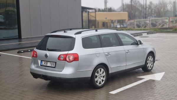 Grey Volkswagen Passat 2008 in Vilnius, with an engine capacity of 1.97 L and mileage of 309 thousand km for 2000 €, photo 4 on AUTOMOTO.COM.LV