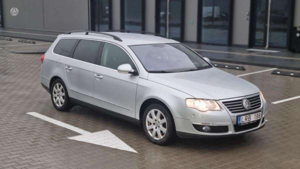 Grey Volkswagen Passat 2008 in Vilnius, with an engine capacity of 1.97 L and mileage of 309 thousand km for 2000 €, photo 6 on AUTOMOTO.COM.LV