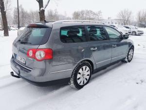 Grey Volkswagen Passat 2008 in Kaunas, with an engine capacity of 1.97 L and mileage of 246 thousand km for 3490 €, photo 9 on AUTOMOTO.COM.LV