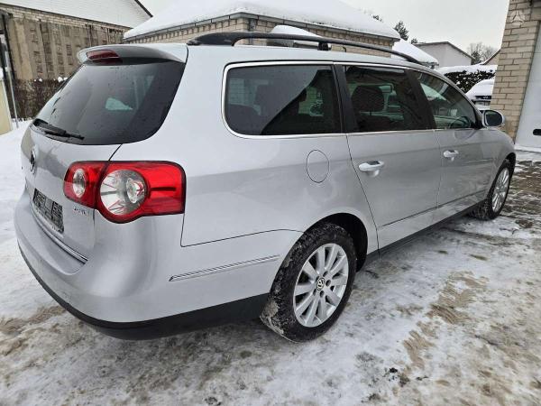 Grey Volkswagen Passat 2008 in Ukmerge, with an engine capacity of 2.00 L and mileage of 290 thousand km for 2750 €, photo 6 on AUTOMOTO.COM.LV