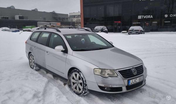 Pelēks Volkswagen Passat 2008 Kauņa, ar dzinēja tilpumu 1.97 L un nobraukumu 370 tūkst. km par 1100 €, foto 5 vietnē AUTOMOTO.COM.LV