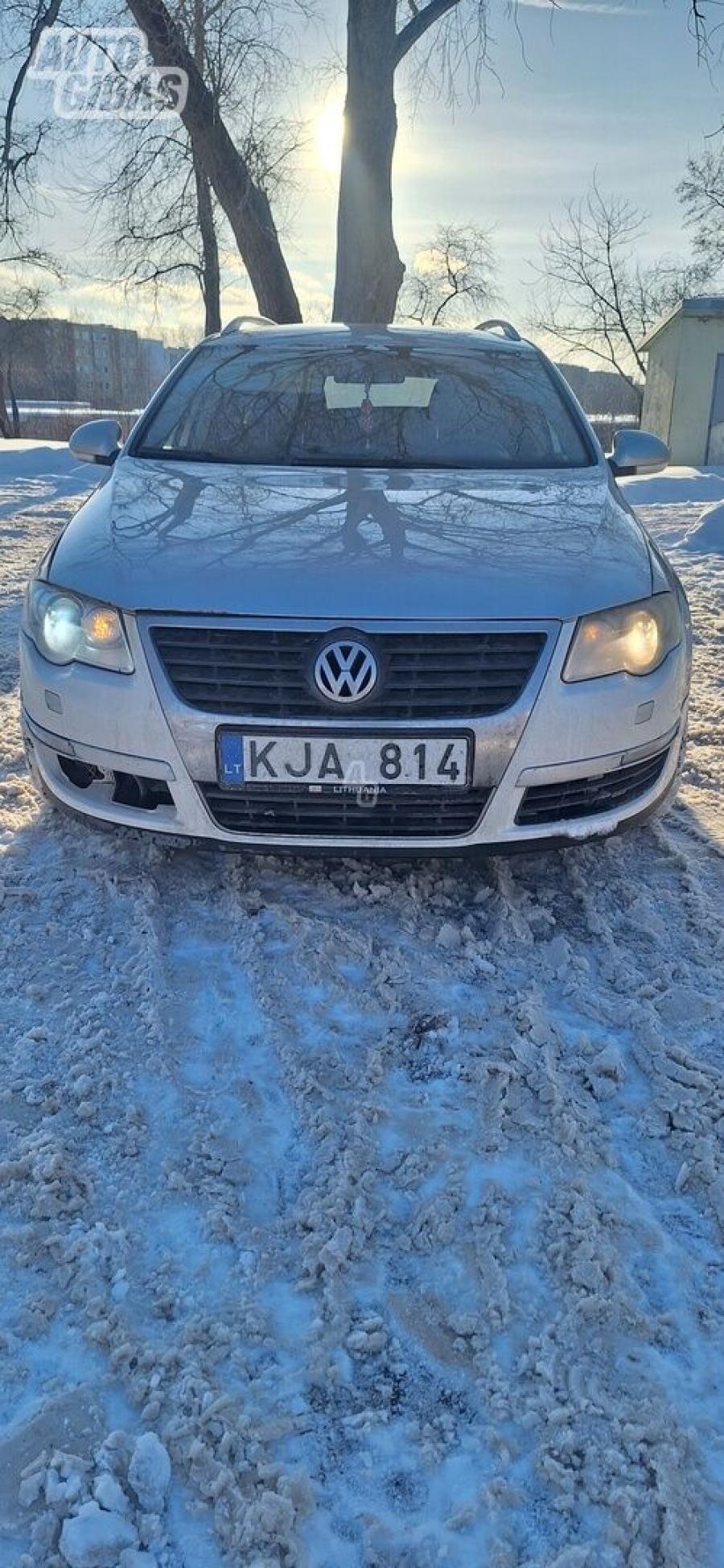 Pelēks Volkswagen Passat 2008 Jonava, ar dzinēja tilpumu 2.00 L un nobraukumu 339 tūkst. km par 1000 €, foto 1 vietnē AUTOMOTO.COM.LV