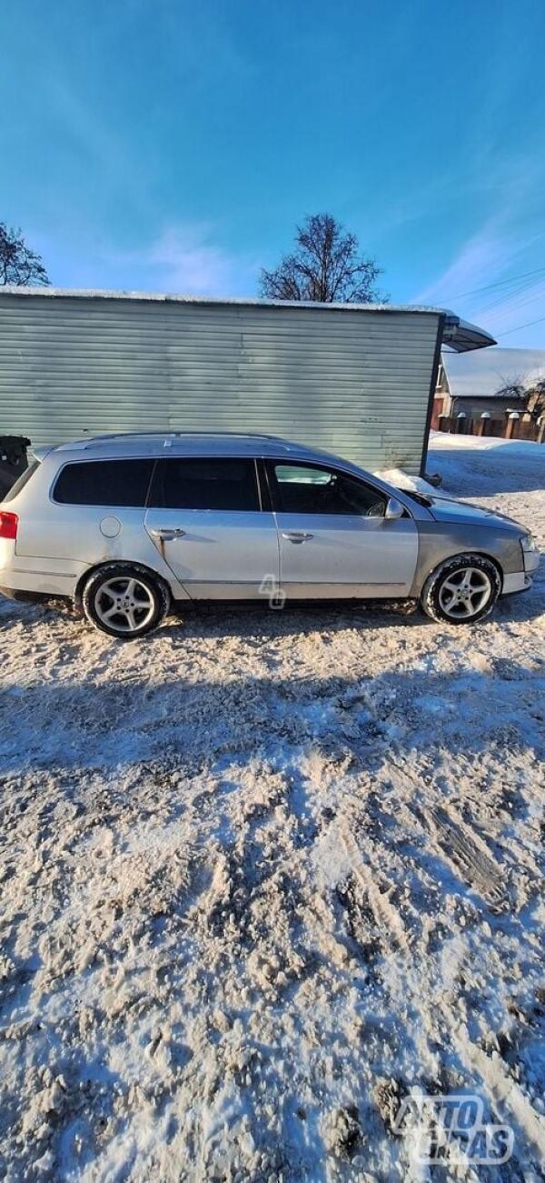 Grey Volkswagen Passat 2008 in Jonava, with an engine capacity of 2.00 L and mileage of 339 thousand km for 1000 €, photo 3 on AUTOMOTO.COM.LV