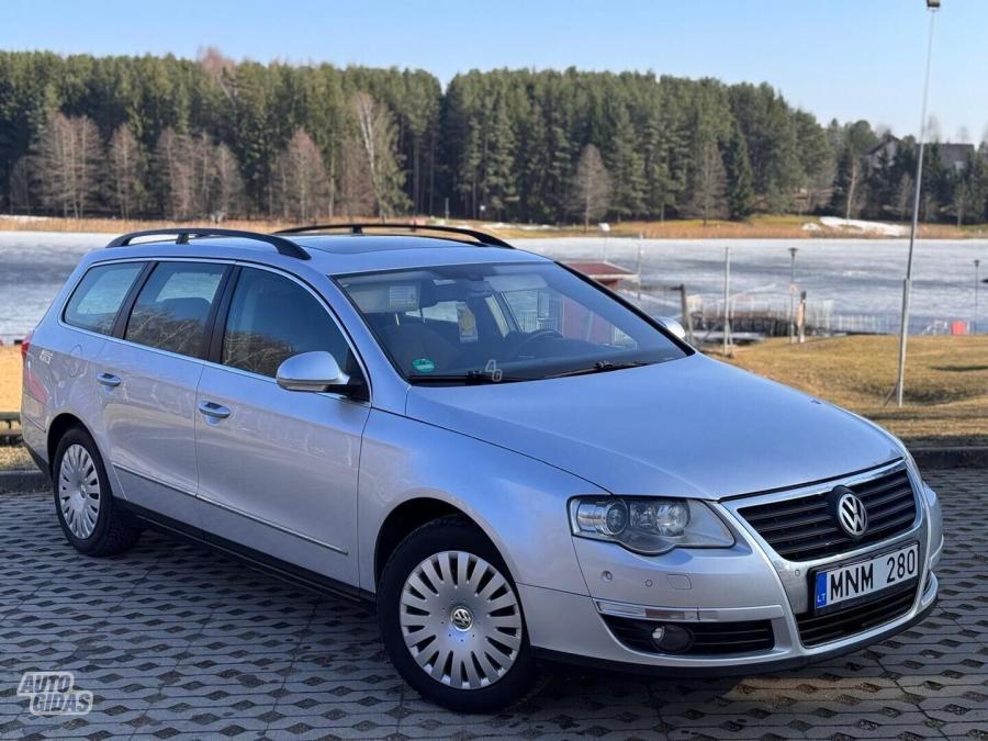 Pelēks Volkswagen Passat 2008 Pabradė, ar dzinēja tilpumu 2.00 L un nobraukumu 395 tūkst. km par 2100 €, foto 1 vietnē AUTOMOTO.COM.LV
