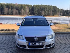 Pelēks Volkswagen Passat 2008 Pabradė, ar dzinēja tilpumu 2.00 L un nobraukumu 395 tūkst. km par 2100 €, foto 3 vietnē AUTOMOTO.COM.LV