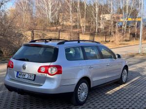Pelēks Volkswagen Passat 2008 Pabradė, ar dzinēja tilpumu 2.00 L un nobraukumu 395 tūkst. km par 2100 €, foto 5 vietnē AUTOMOTO.COM.LV